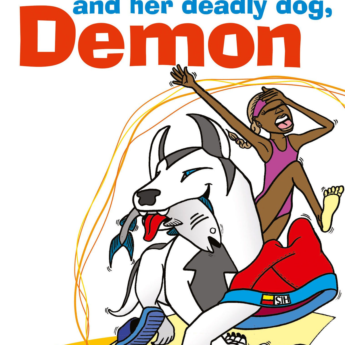 Yirra and her deadly dog, Demon – Elizabeth Richards Pty Ltd