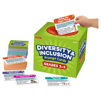 Diversity & Inclusion Prompt Cards - Gr. 3-5
