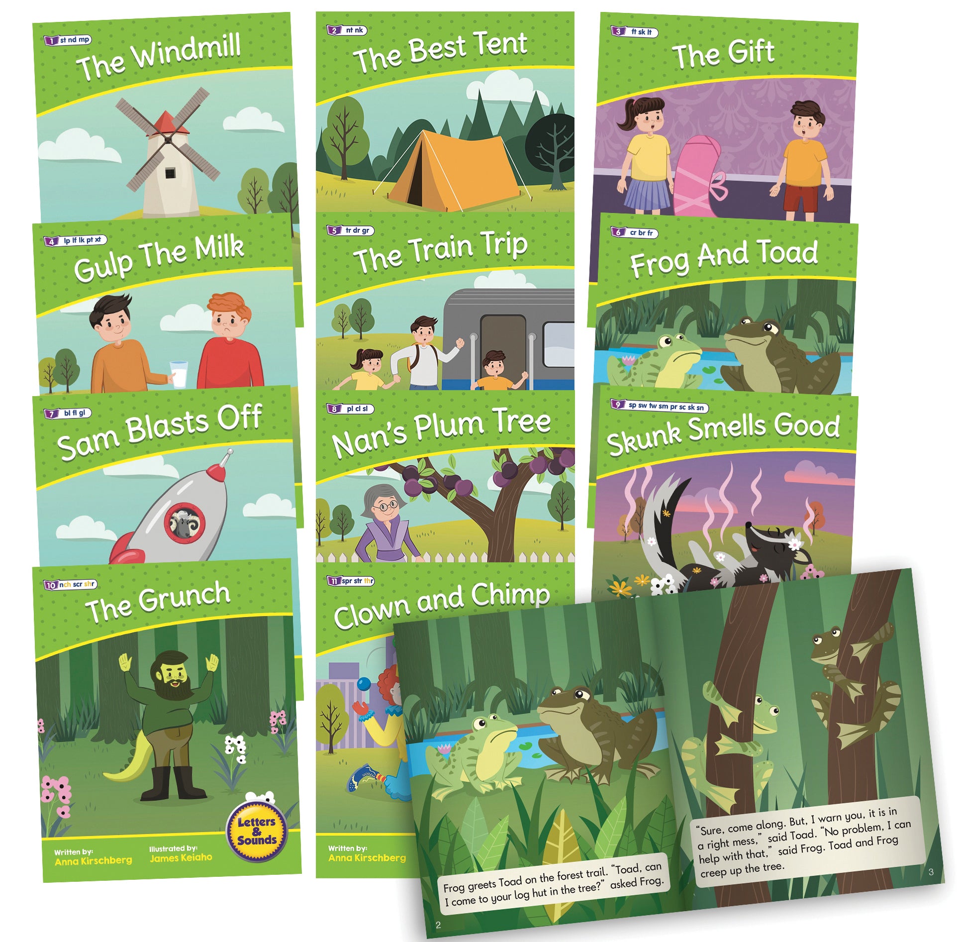 Decodable Readers Fiction Set 2 Phase 4: Blends