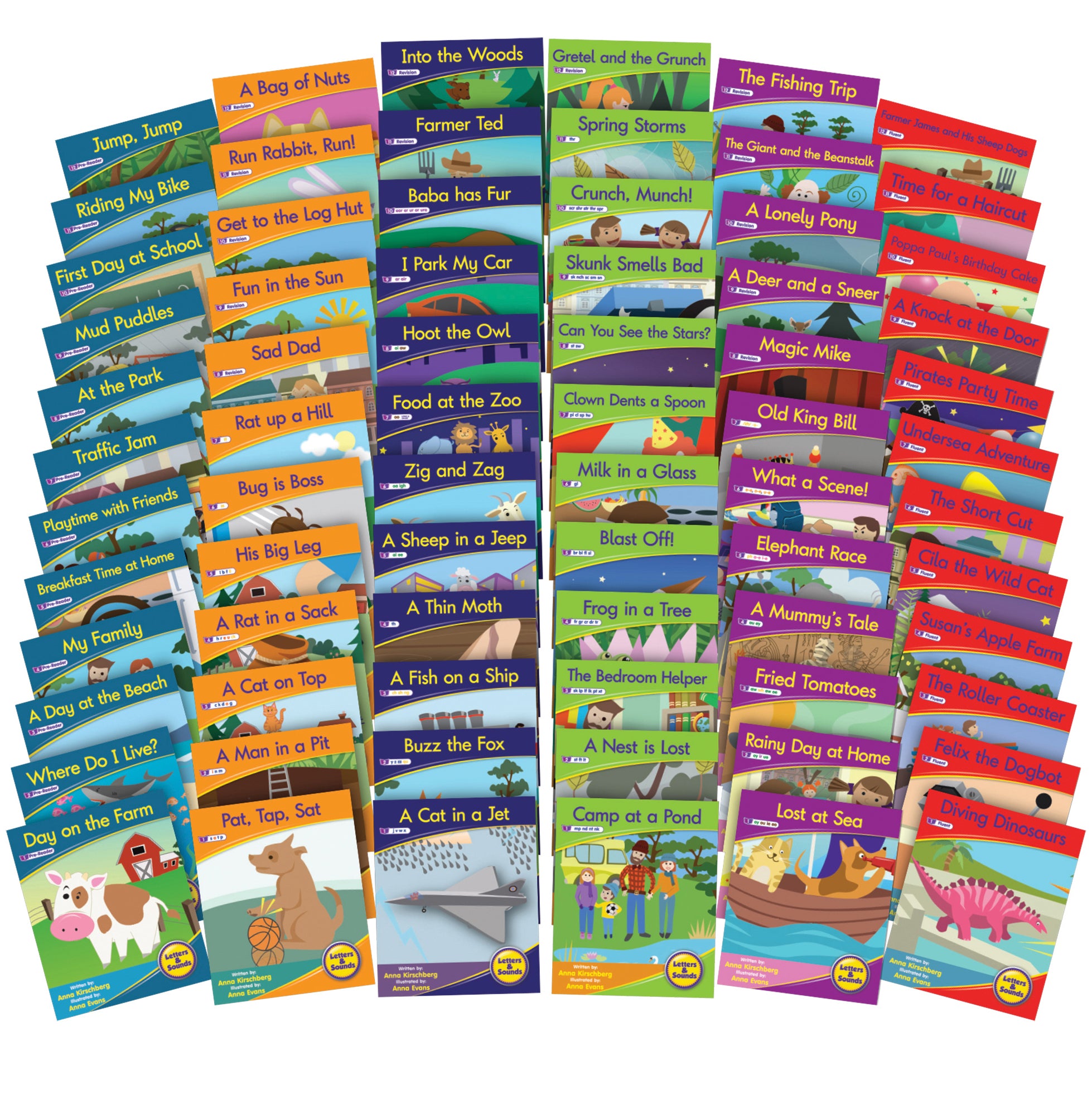 Decodable Readers Fiction Boxed Set 1