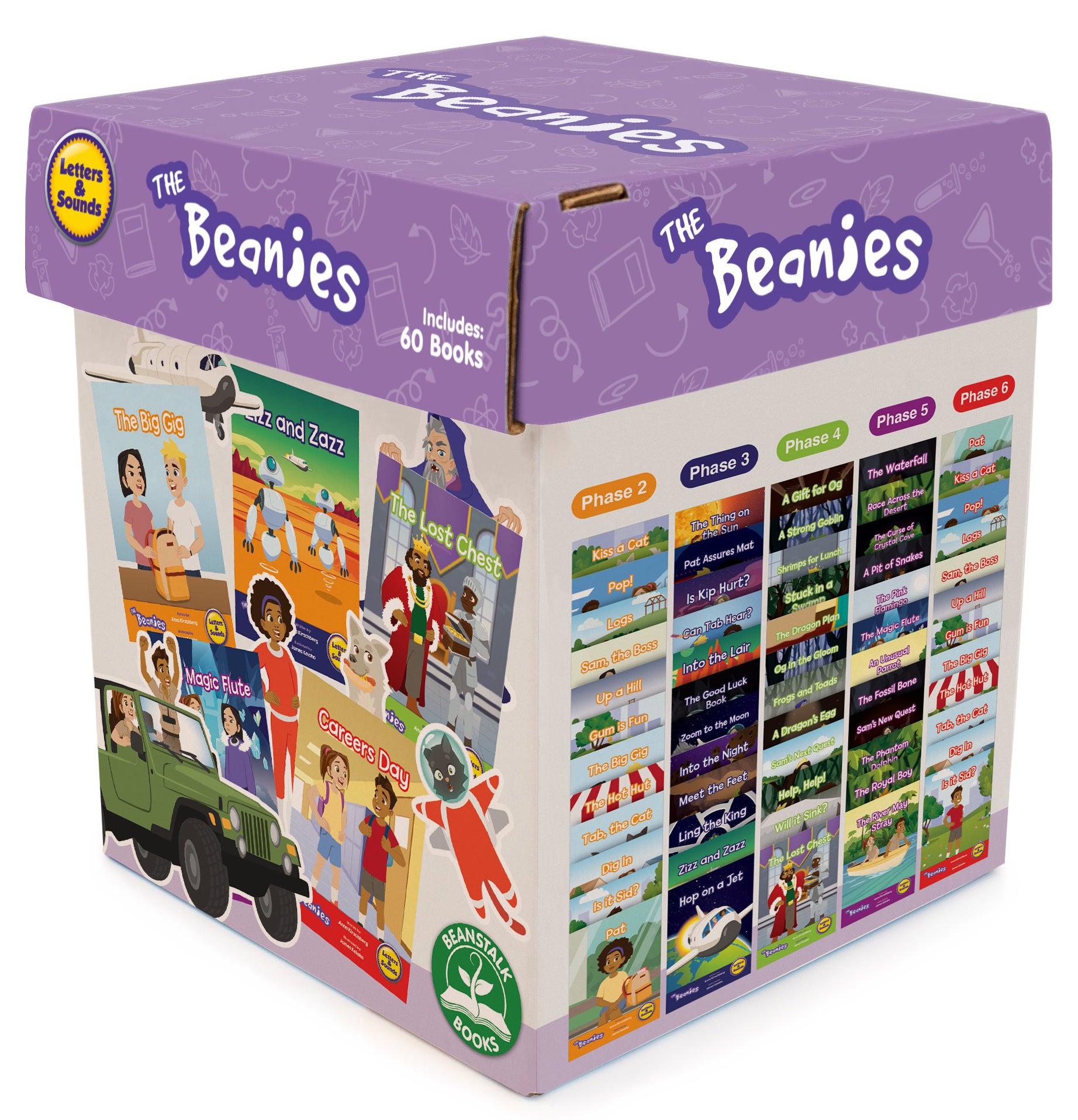 Decodable Readers Boxed Set Hi-Lo - Diversity (Phase 2 - 6)