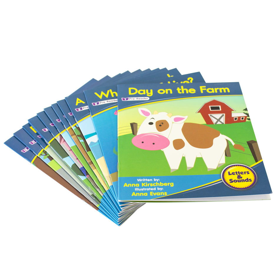 Decodable Readers Fiction Set 1 Phase 1: Phonemic Awareness