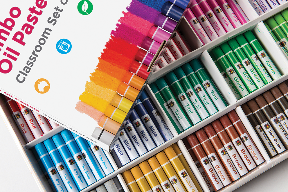 Jumbo Oil Pastels Classroom - Box of 432