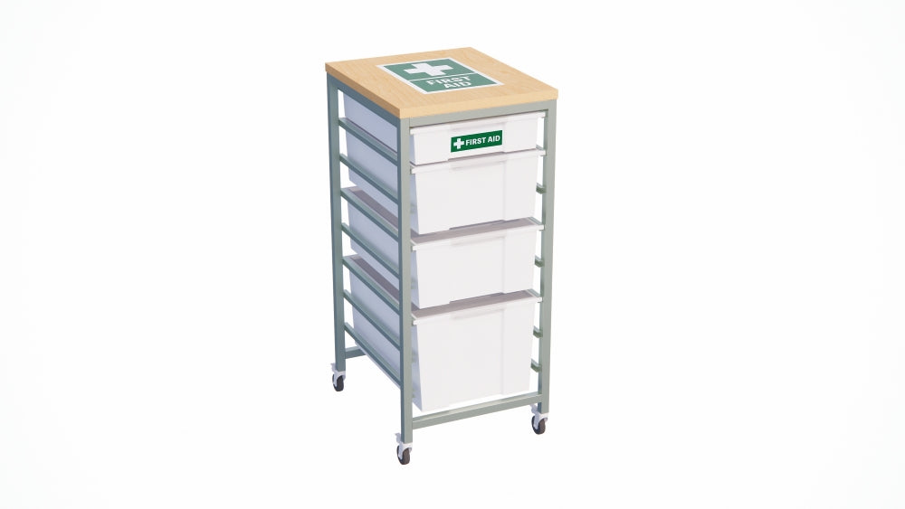 First Aid Trolley Kit