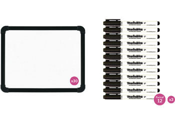 Whiteboard Kit of 30 plus Markers