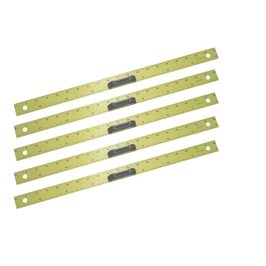 Magnetic Teacher's 1 Metre Ruler - Set of 5