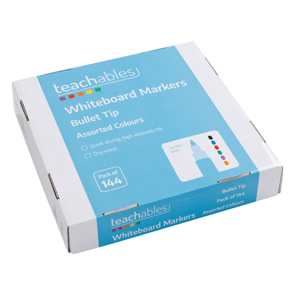 Teachables Chisel Tip Whiteboard Marker - Pack of 144