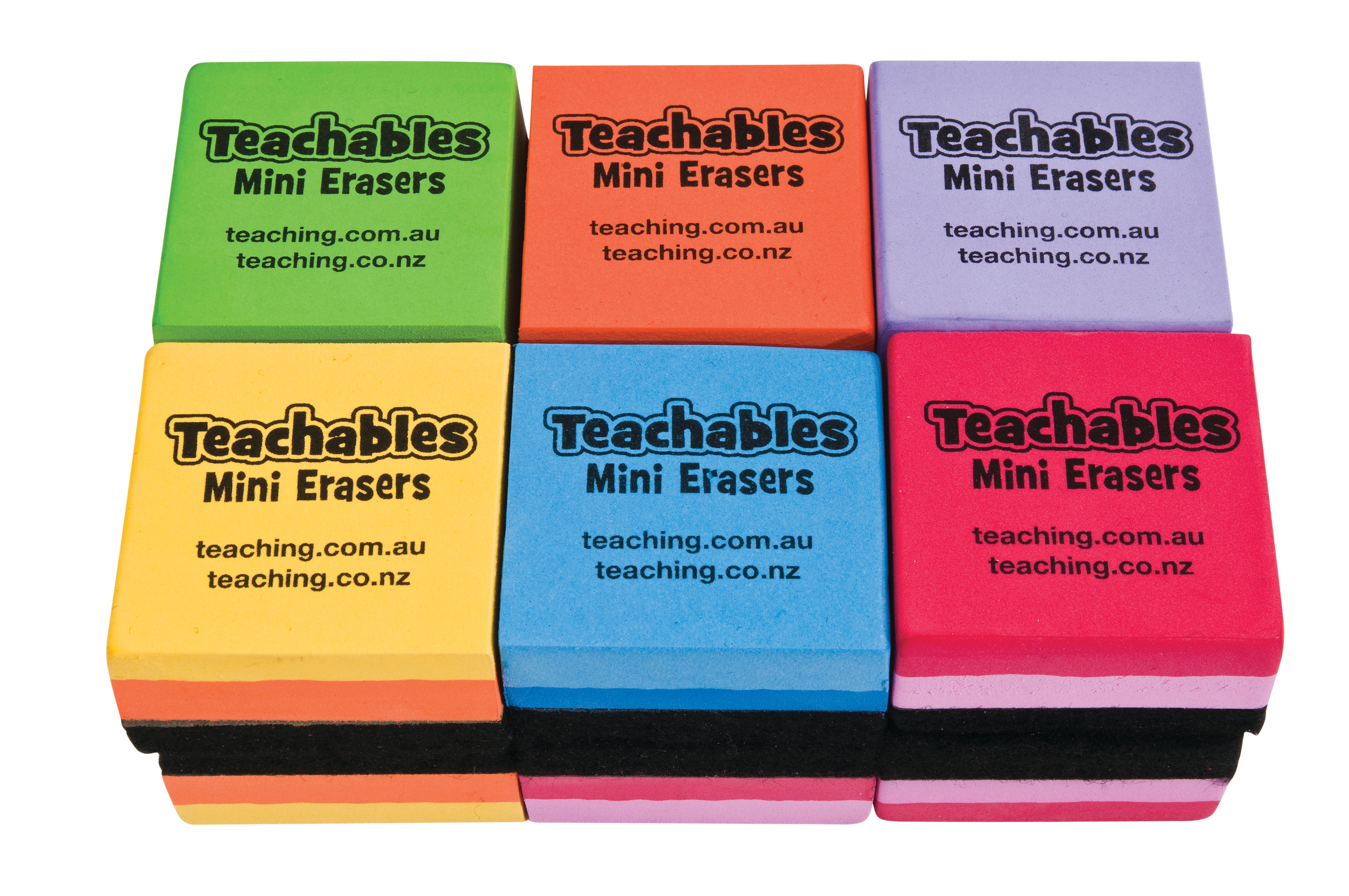 Teachables Mini Whiteboard Eraser - Pack of 36