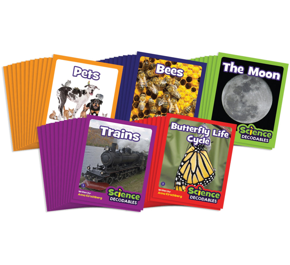Decodable Readers Boxed Set - Science (Phase 2 - 6)