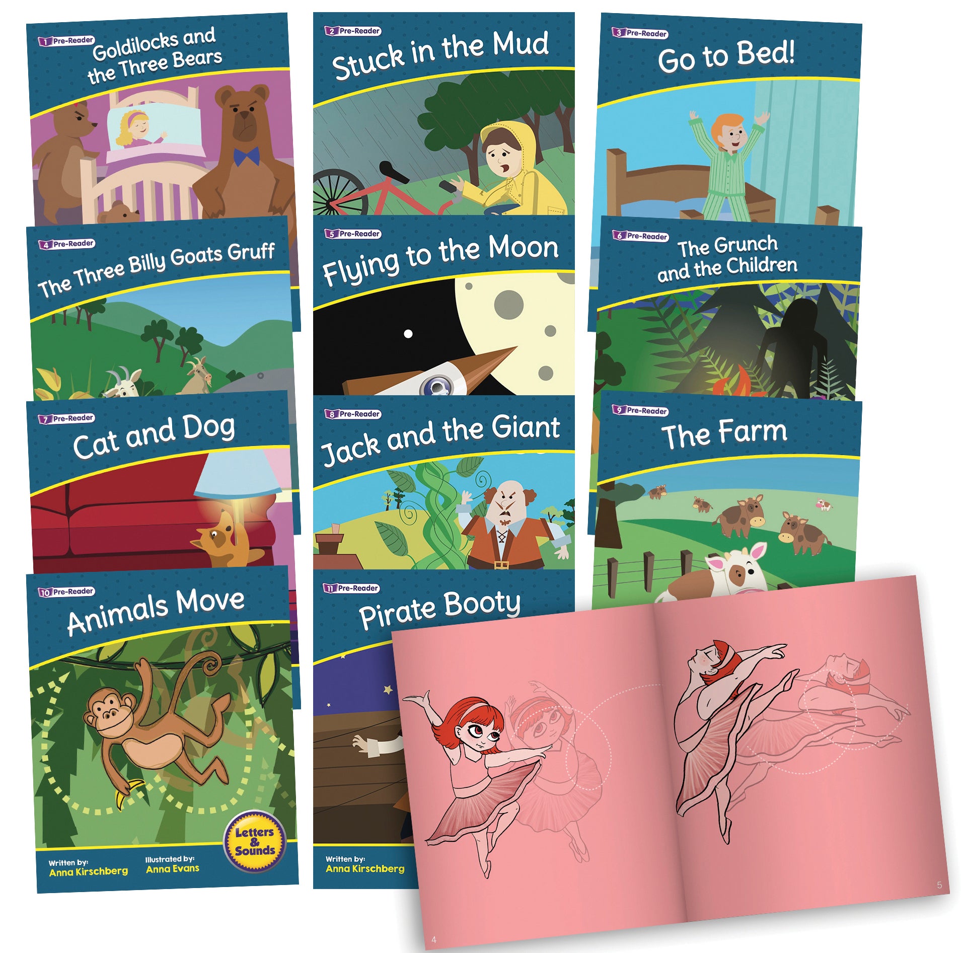 Decodable Readers Fiction Set 2 Phase 1: Phonemic Awareness