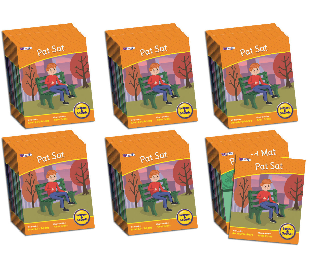 Decodable Readers Fiction Set 2 Phase 2: Letter Sounds