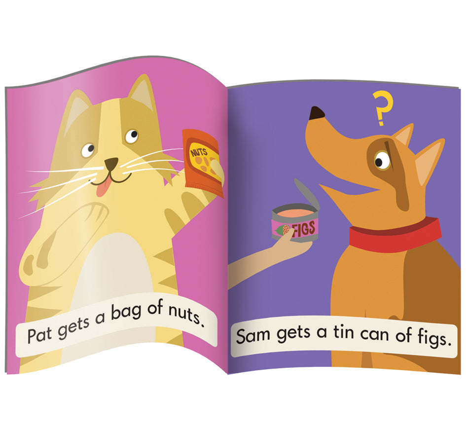 Decodable Readers Fiction Set 1 Phase 2: Letter Sounds