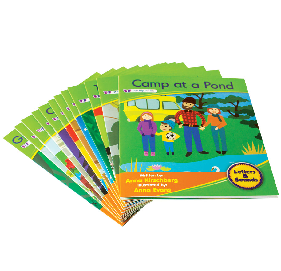 Decodable Readers Fiction Set 1 Phase 4: Blends