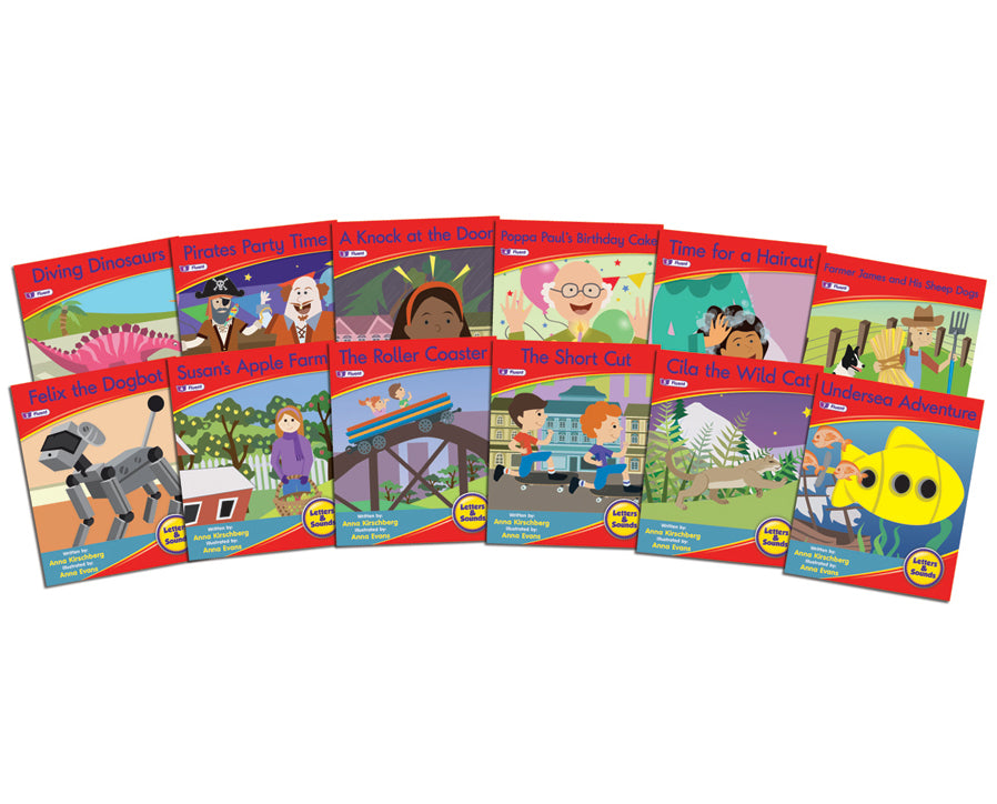 Decodable Readers Fiction Set 1 Phase 6: Spelling